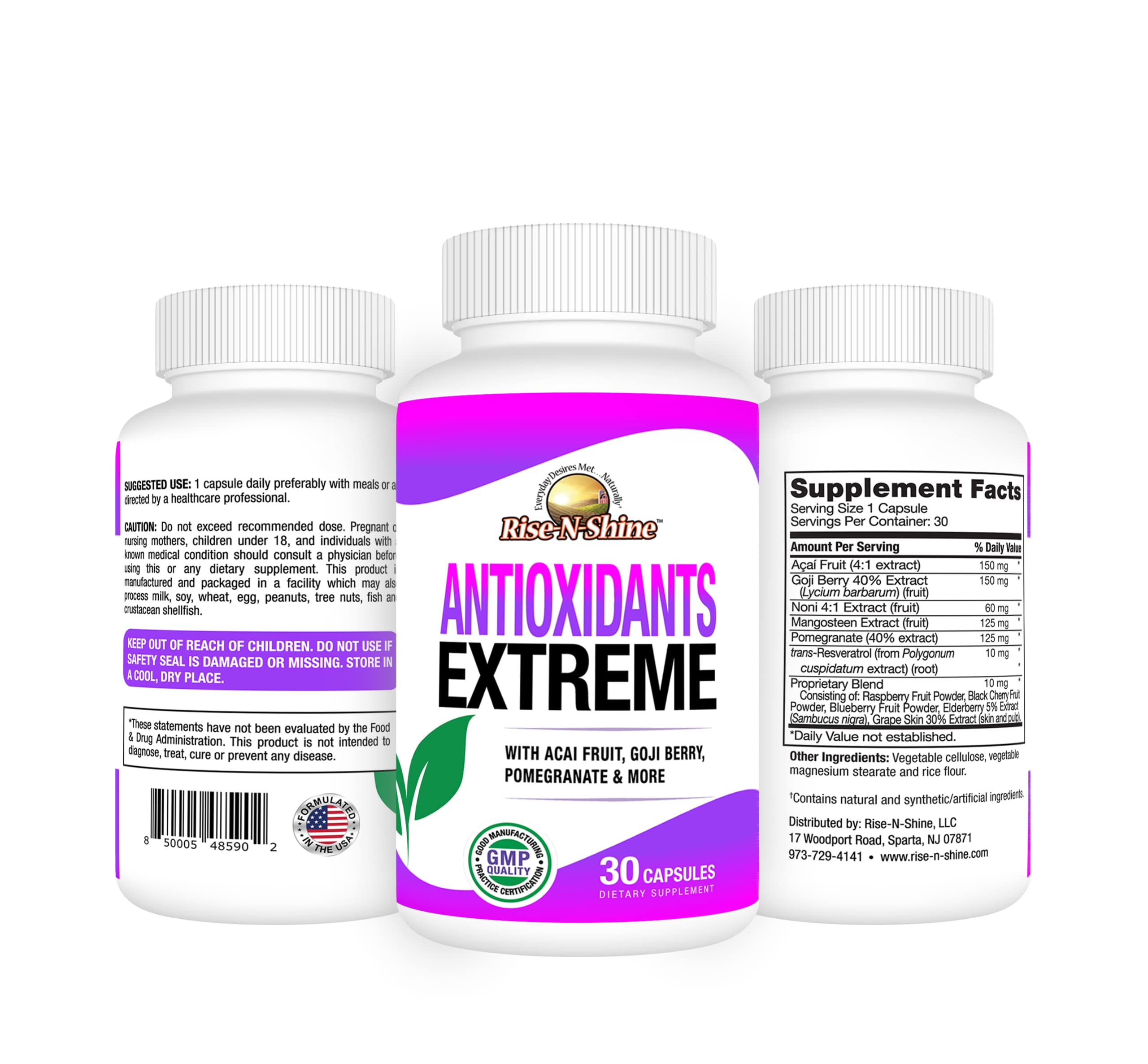 natural antioxidant support with goji berries