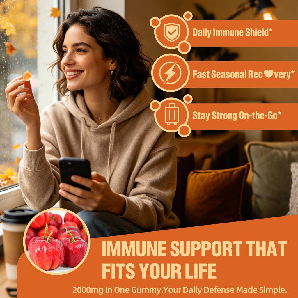 Natural antioxidant support with gummies