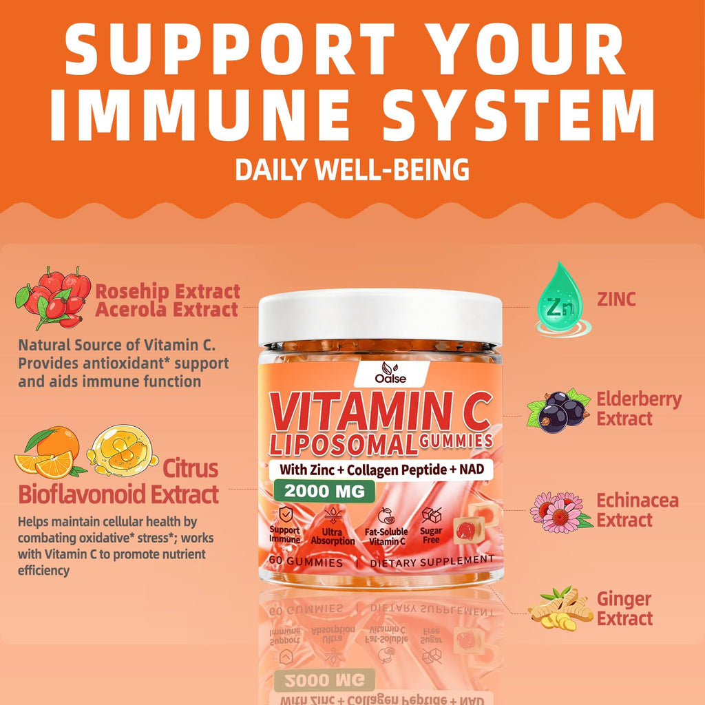 Natural antioxidant support with gummies