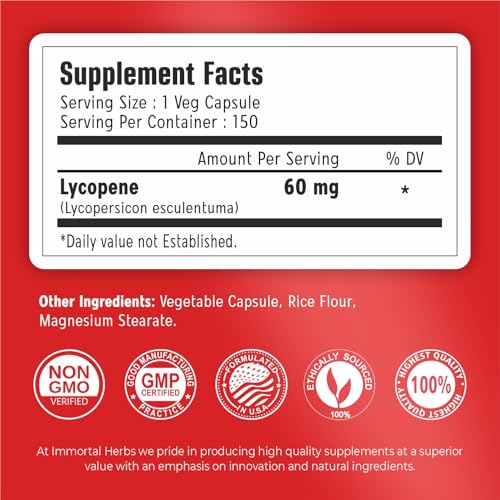 Natural antioxidant support with Lycopene
