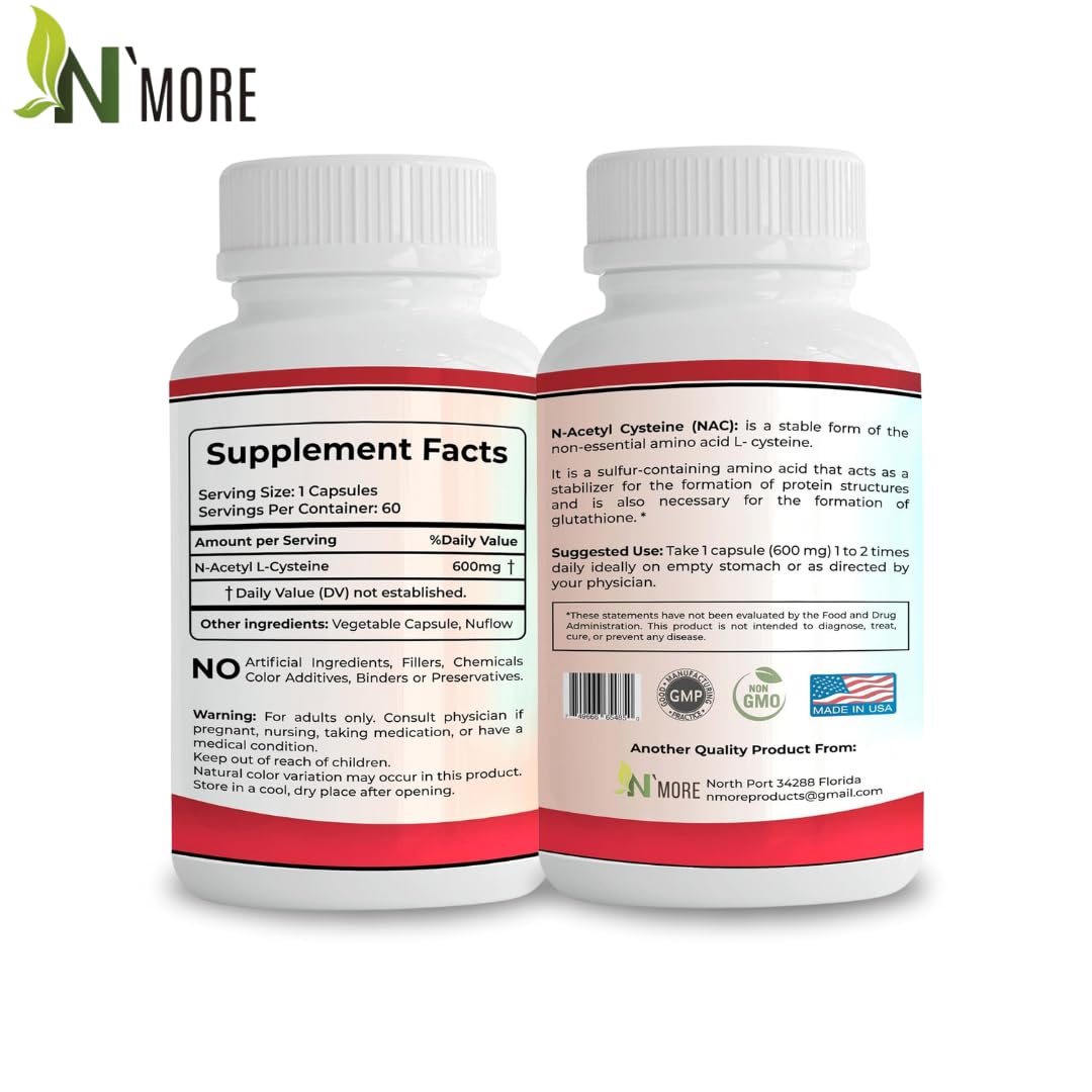 natural antioxidant support with NAC
