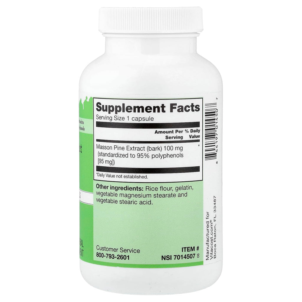 natural antioxidant support with pine bark