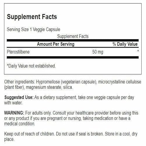 natural antioxidant support with Pterostilbene