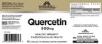 natural antioxidant support with Quercetin