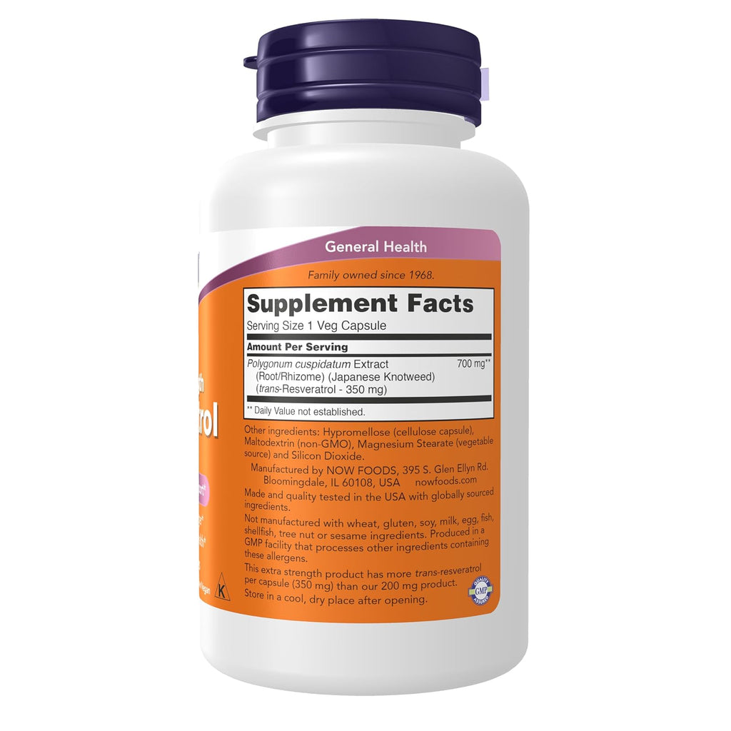 Natural antioxidant support with Resveratrol
