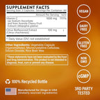 natural antioxidant support with Vitamin C