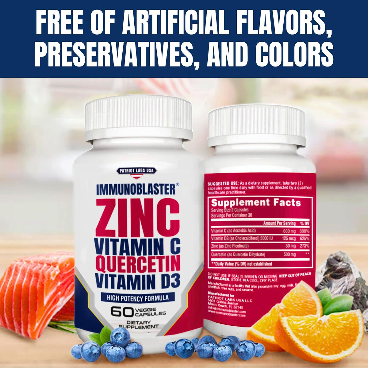 natural antioxidant vitamin C supplement