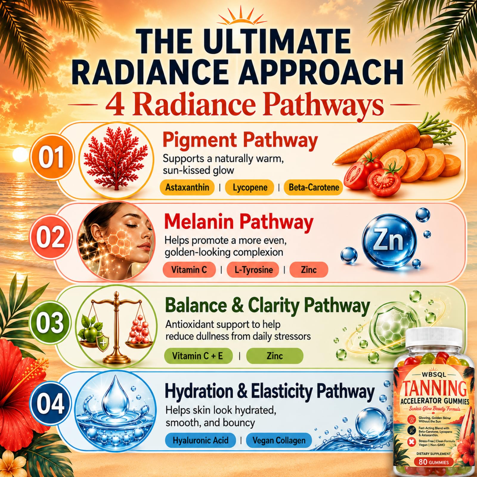 Natural antioxidants for glowing skin