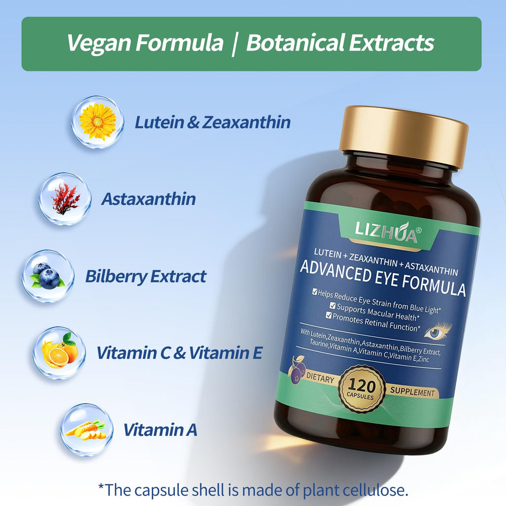 Natural antioxidants for vision support