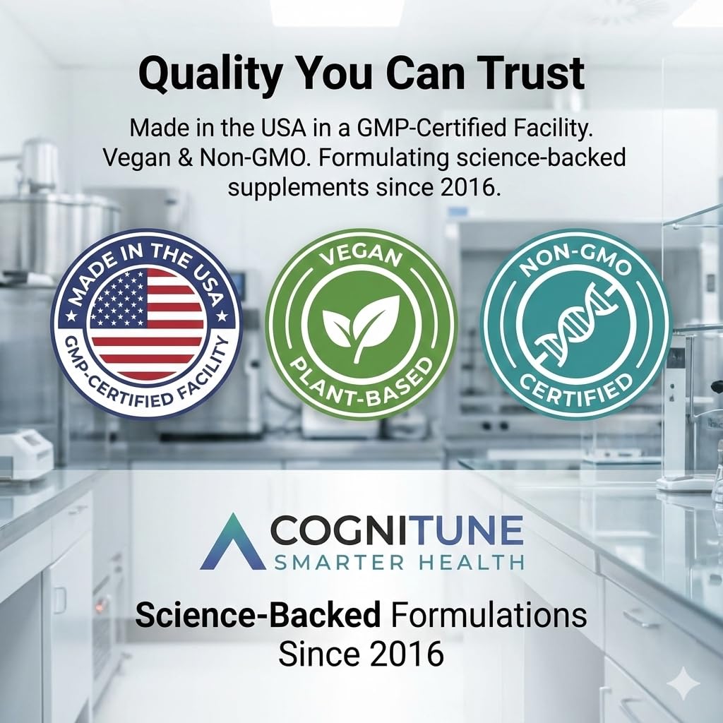 Natural antioxidants in CogniTune capsules