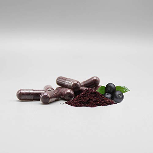 natural antioxidants in maqui berry capsules