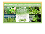 Natural antioxidants in matcha capsules