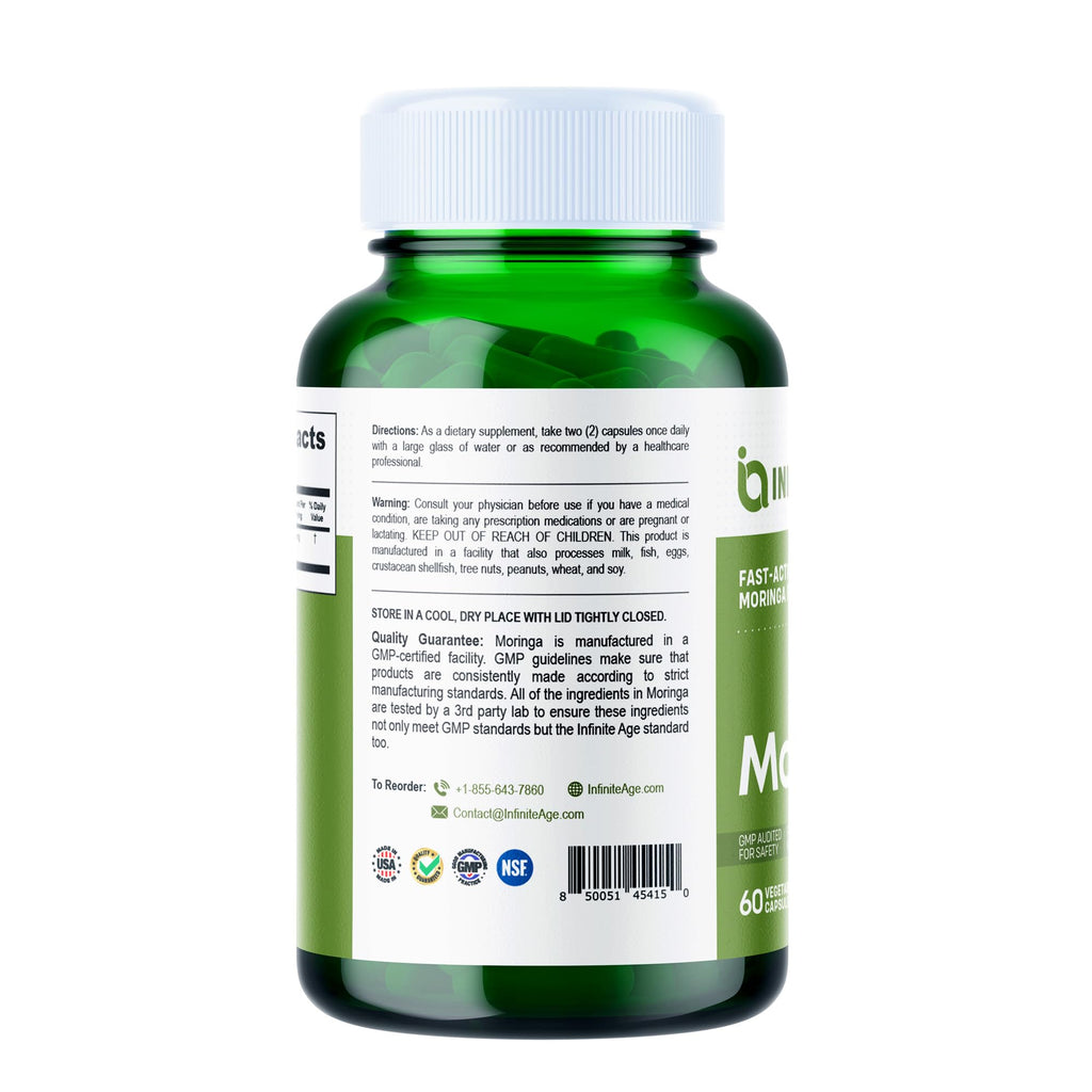 natural antioxidants in moringa powder