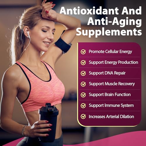 Natural antioxidants in NAD capsules