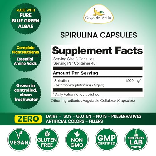 natural antioxidants in spirulina