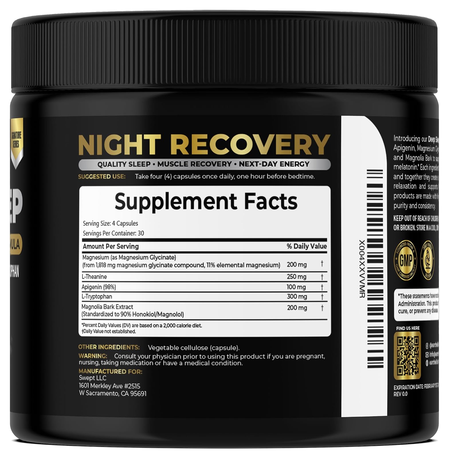 natural anxiety relief magnesium supplement