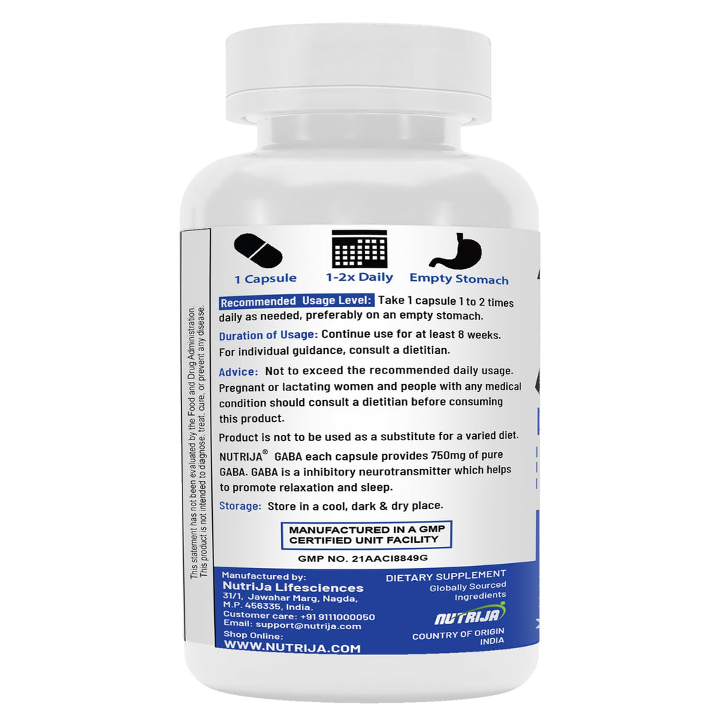 natural anxiety relief with GABA