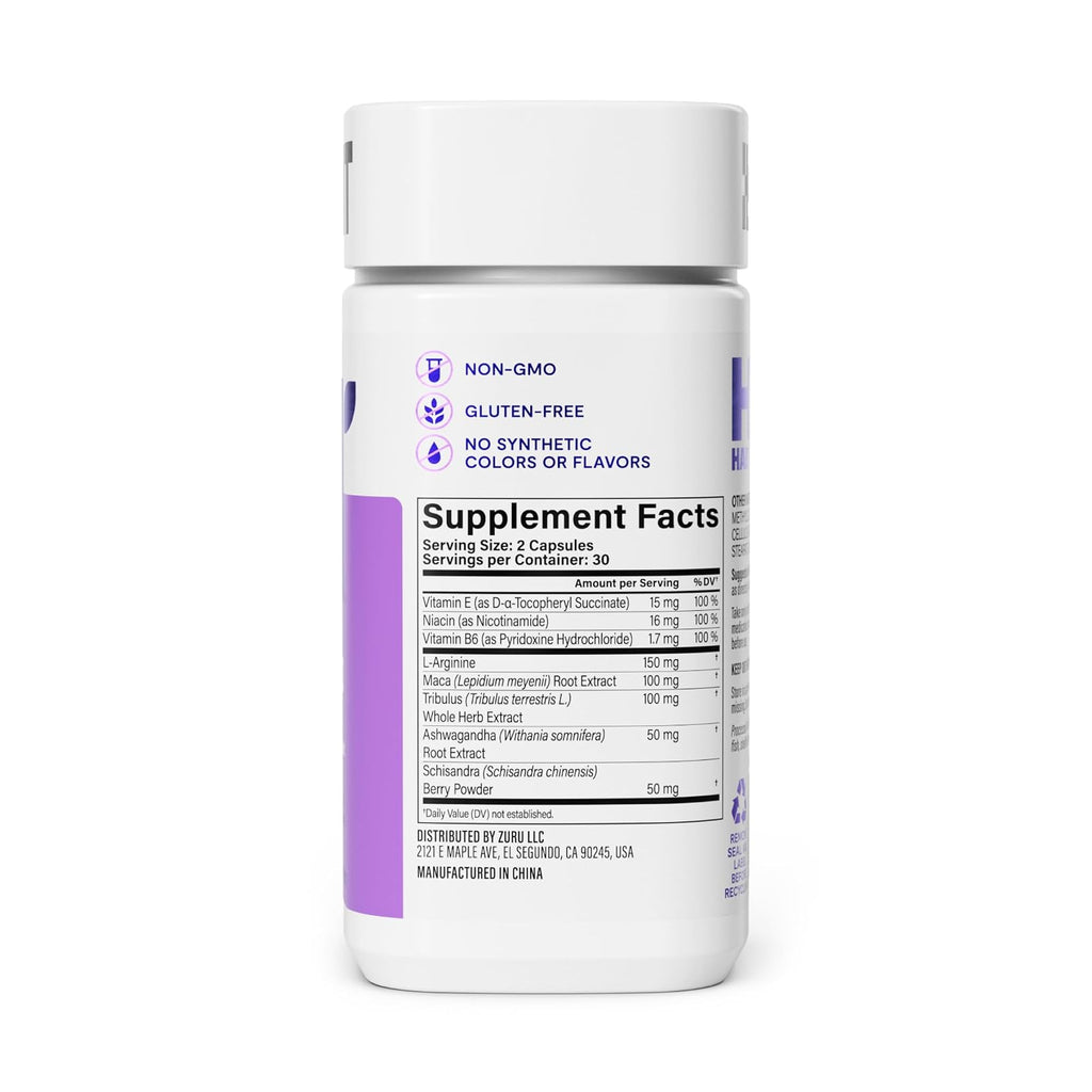 Natural aphrodisiac blend for couples