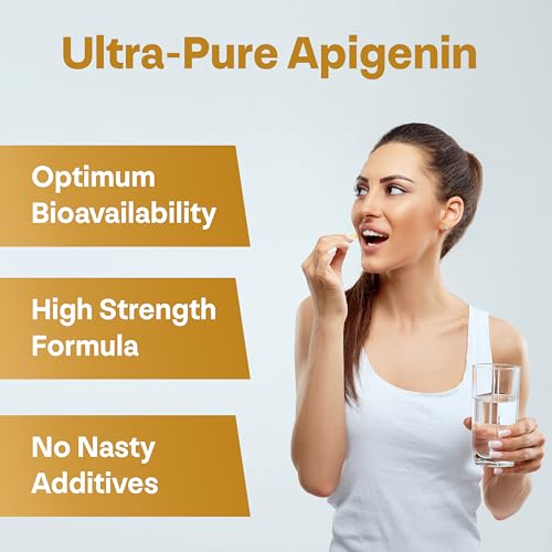 Natural apigenin for wellness enhancement