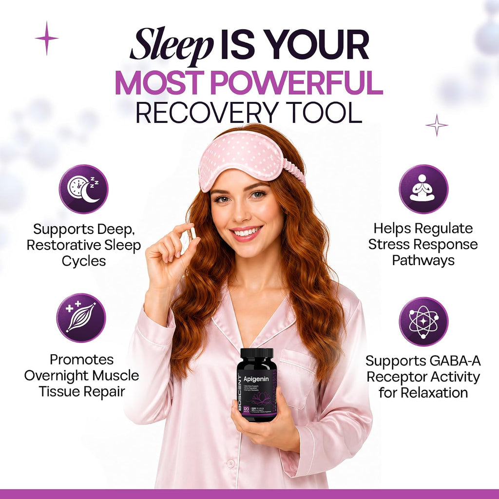 natural apigenin supplement for stress relief