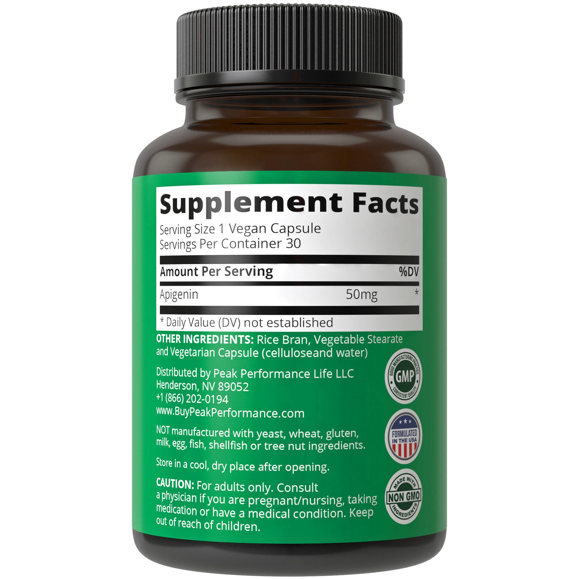 natural apigenin supplement for vitality