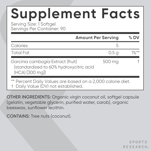 natural appetite control softgels