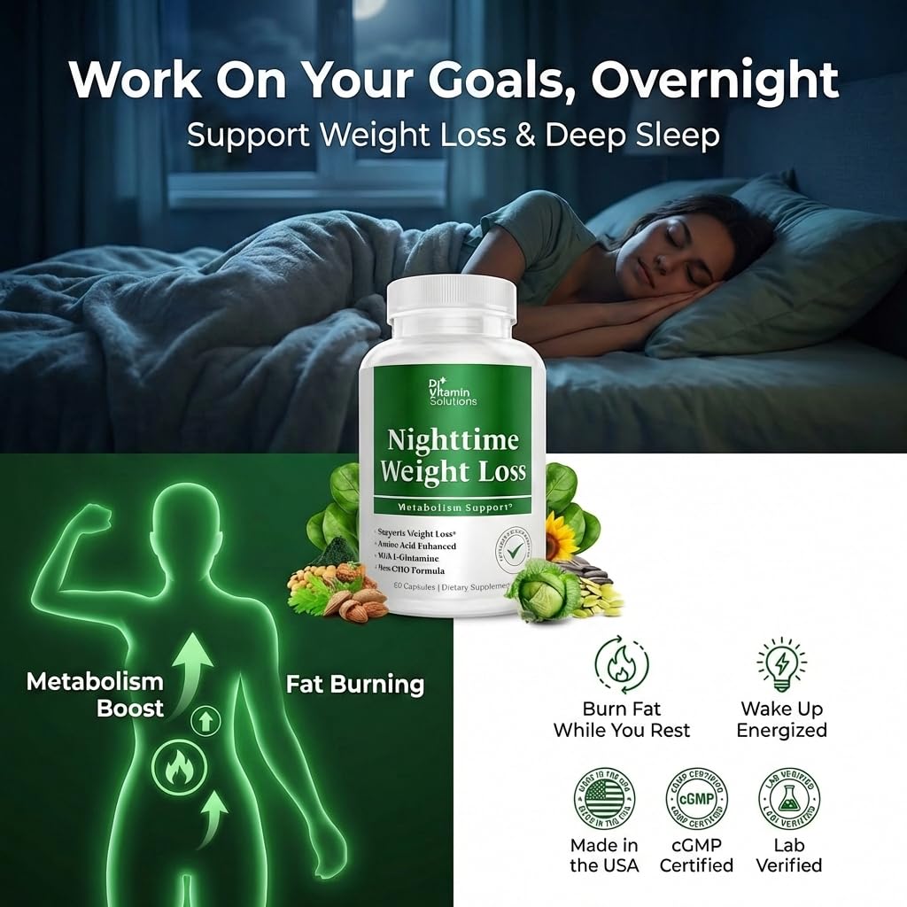 Natural appetite support for nighttime