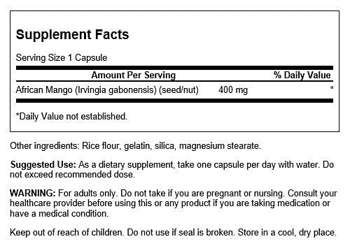 natural appetite suppressant African Mango