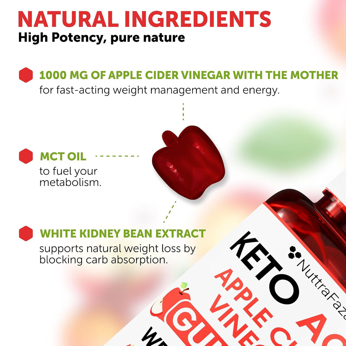 Natural appetite suppressant gummies