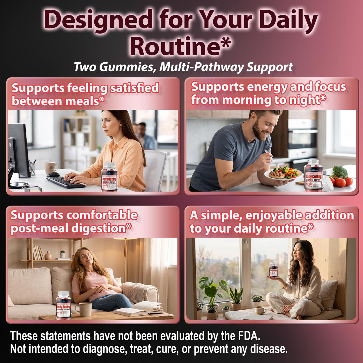 Natural appetite suppressant gummies