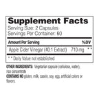natural apple cider vinegar capsules