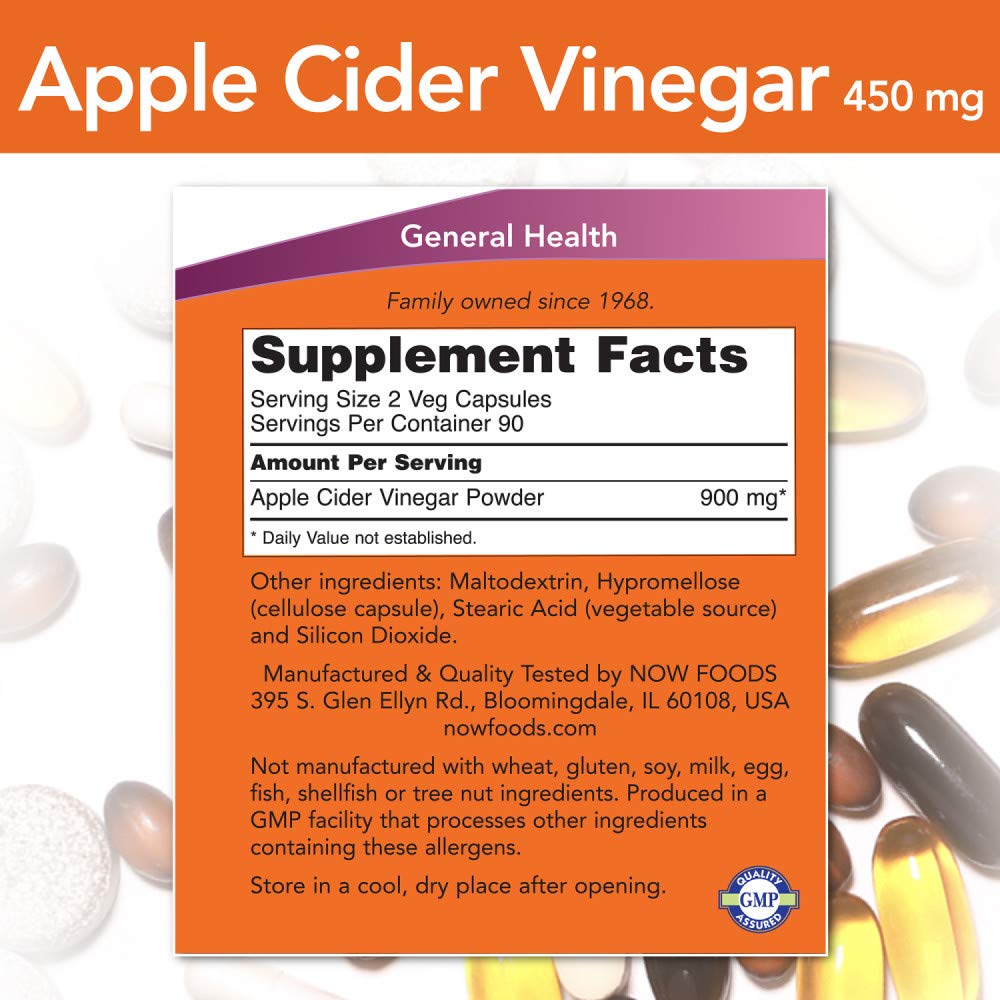 natural apple cider vinegar capsules