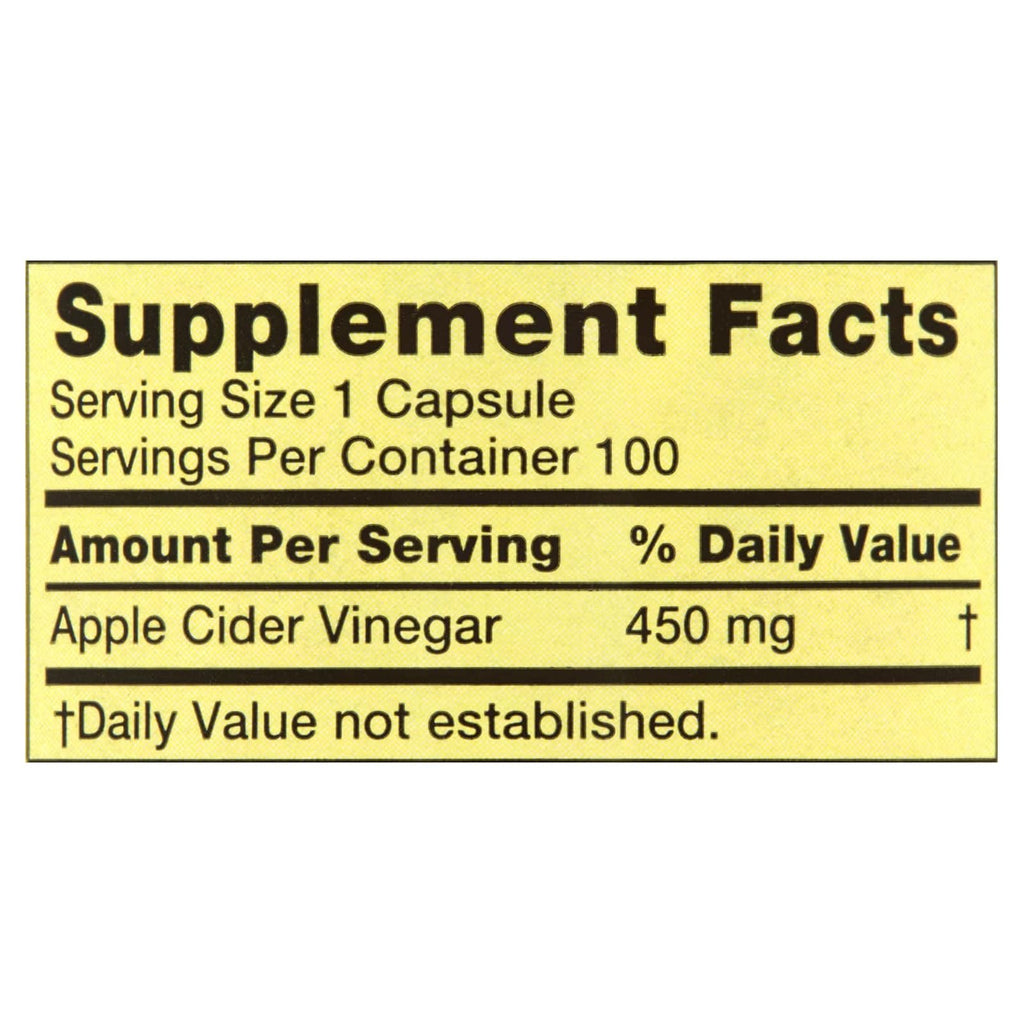 natural apple cider vinegar for weight loss
