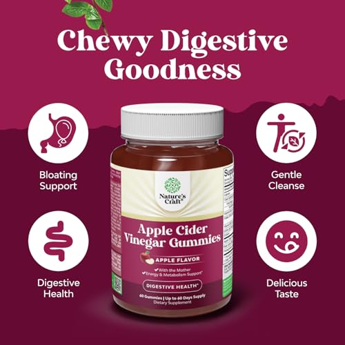 natural apple cider vinegar gummies benefits