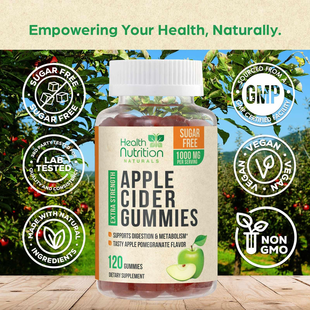 natural apple cider vinegar gummies benefits