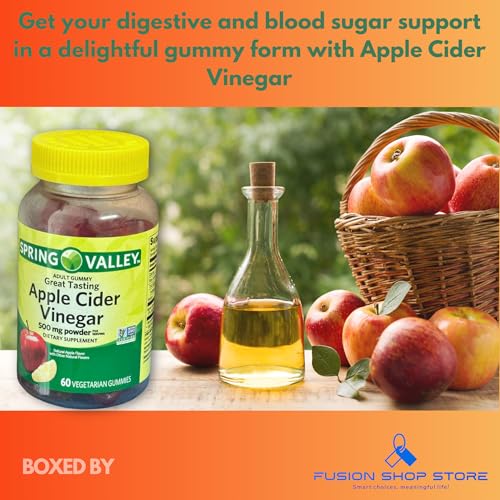 Natural apple cider vinegar gummies for daily use