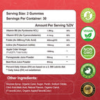 Natural apple cider vinegar gummies for weight loss