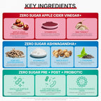 Natural apple cider vinegar gummies for wellness