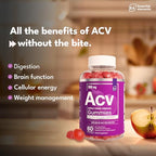 natural apple cider vinegar gummy supplement