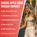natural apple cider vinegar gummy supplements