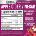 natural apple cider vinegar gummy supplements