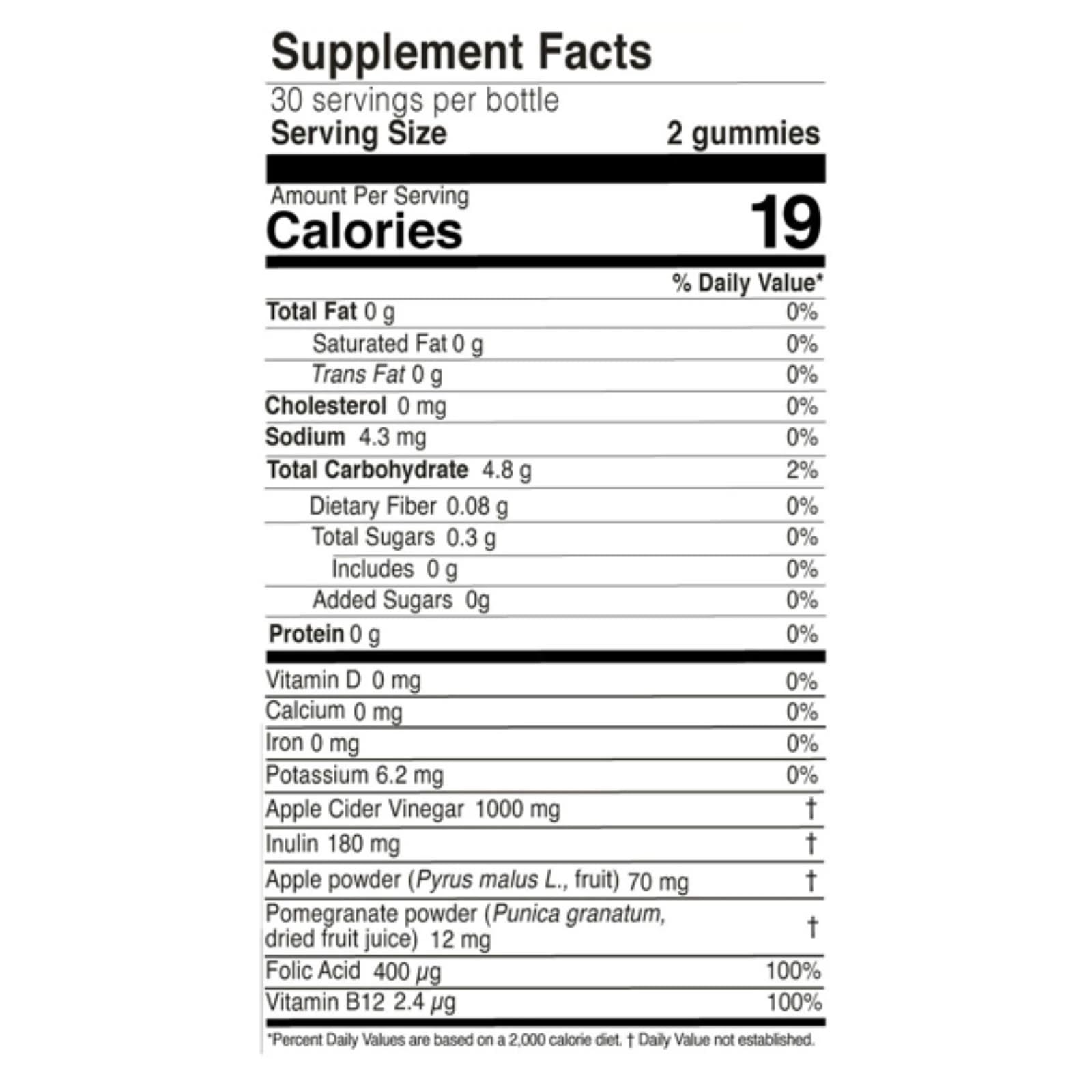 natural apple cider vinegar health benefits