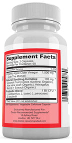 natural apple cider vinegar supplement capsules