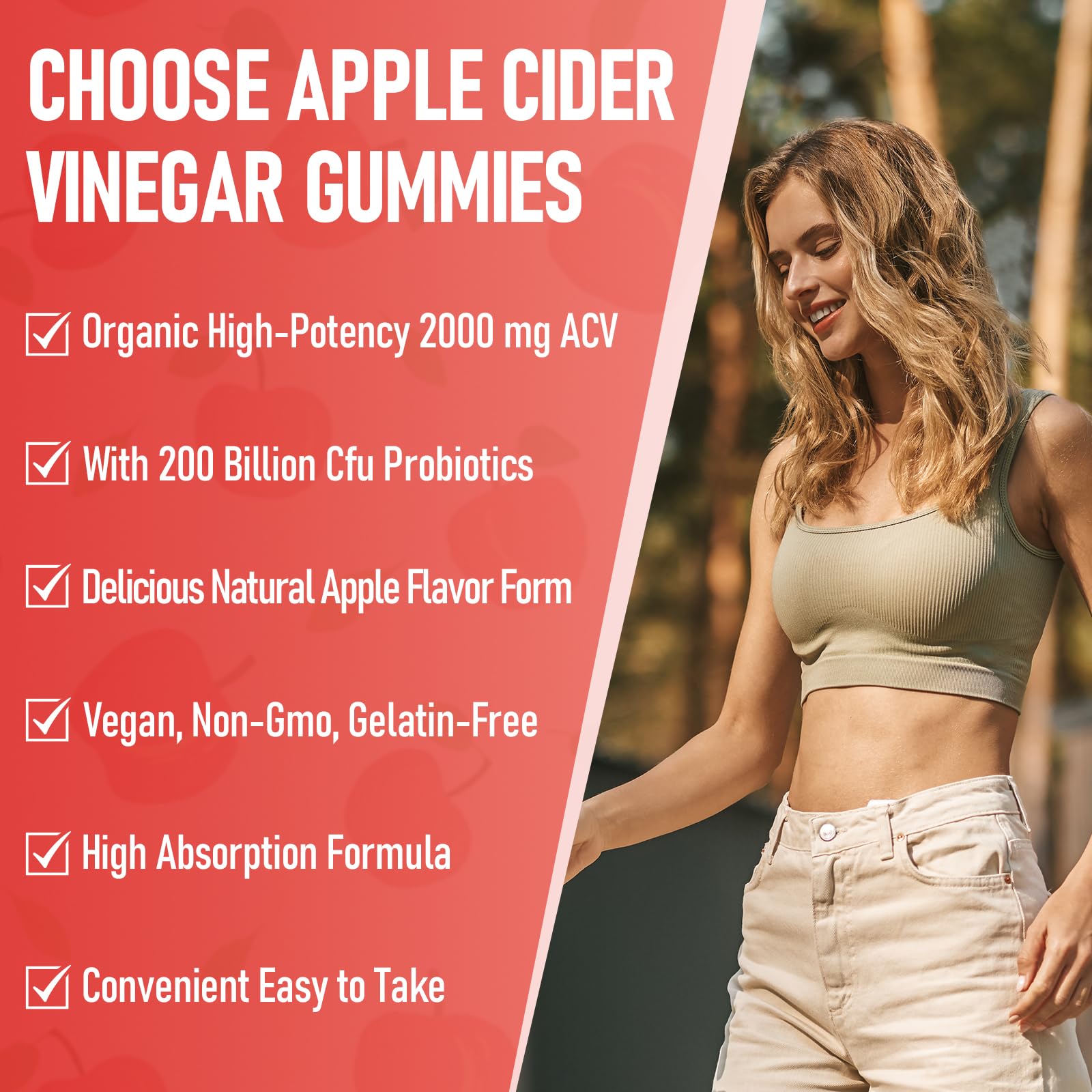 natural apple cider vinegar supplement