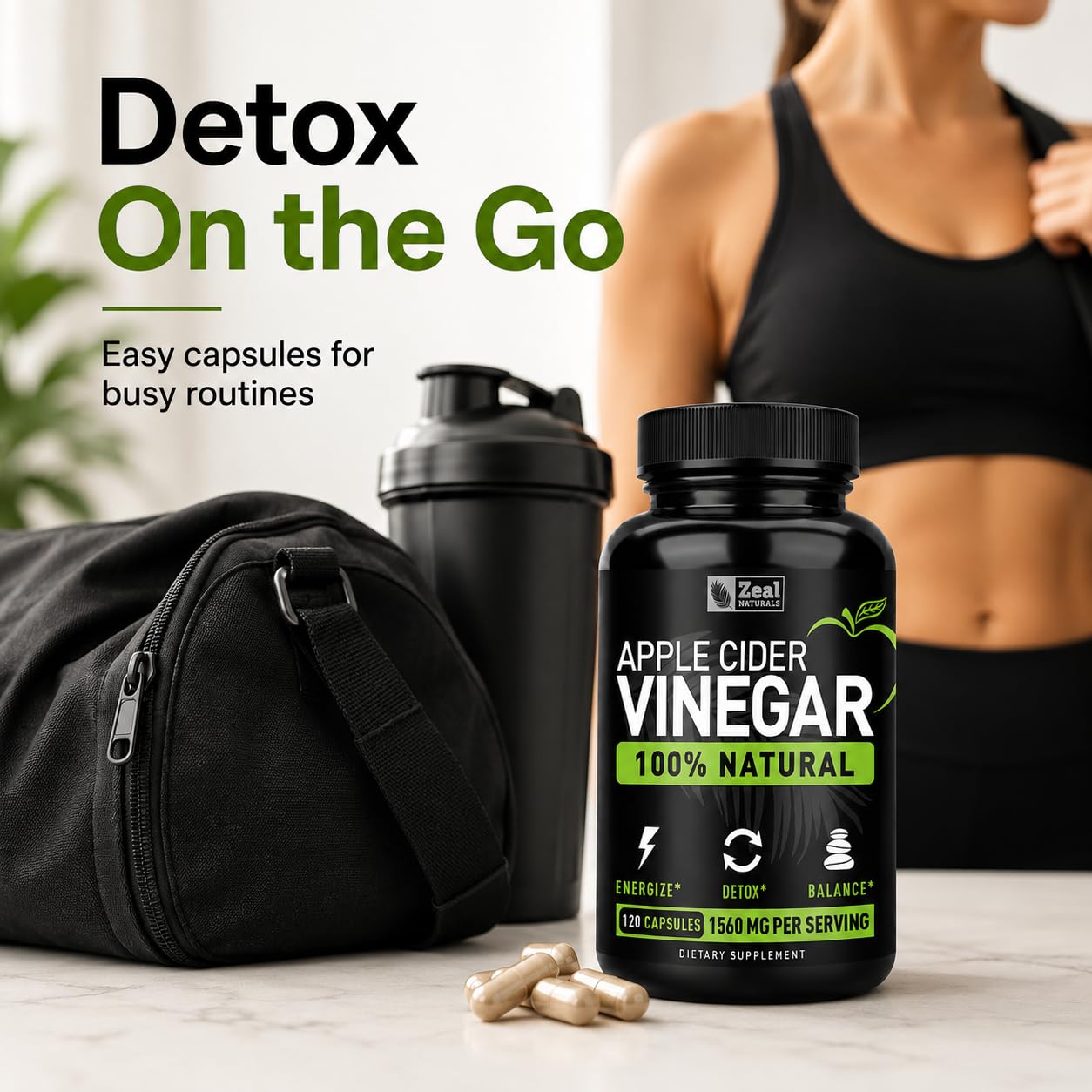 natural apple cider vinegar supplement