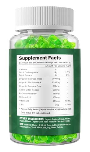 natural apple flavour sea moss