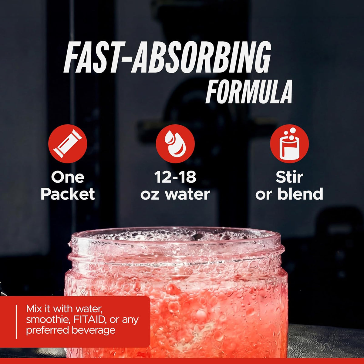 Natural apple-flavoured creatine powder