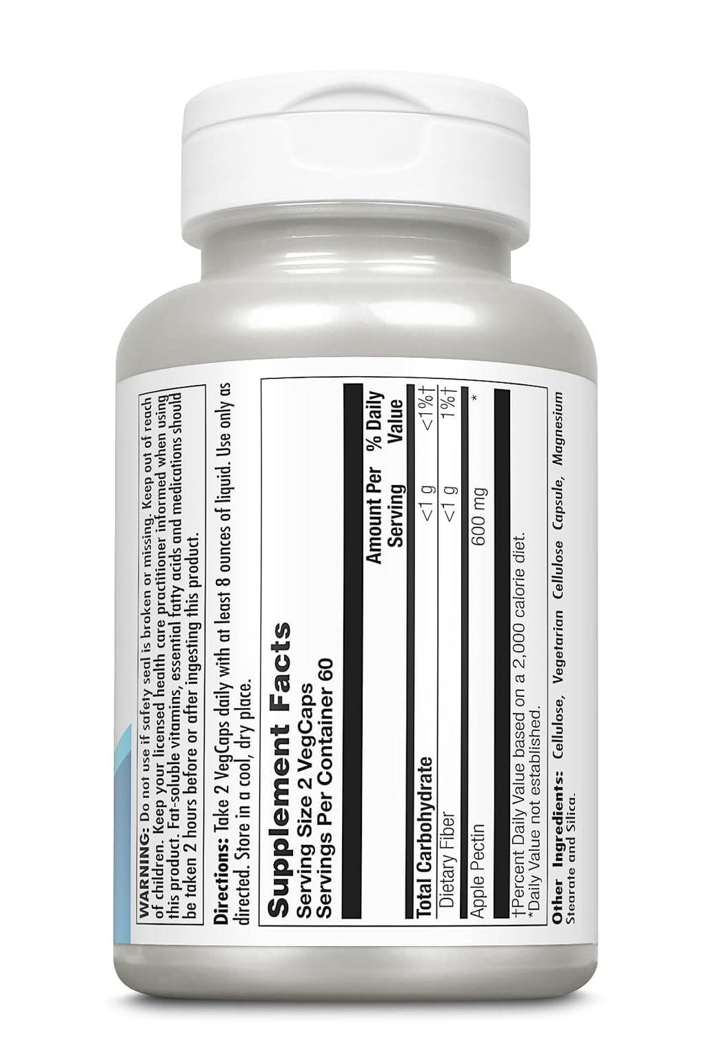 natural apple pectin supplement for digestion