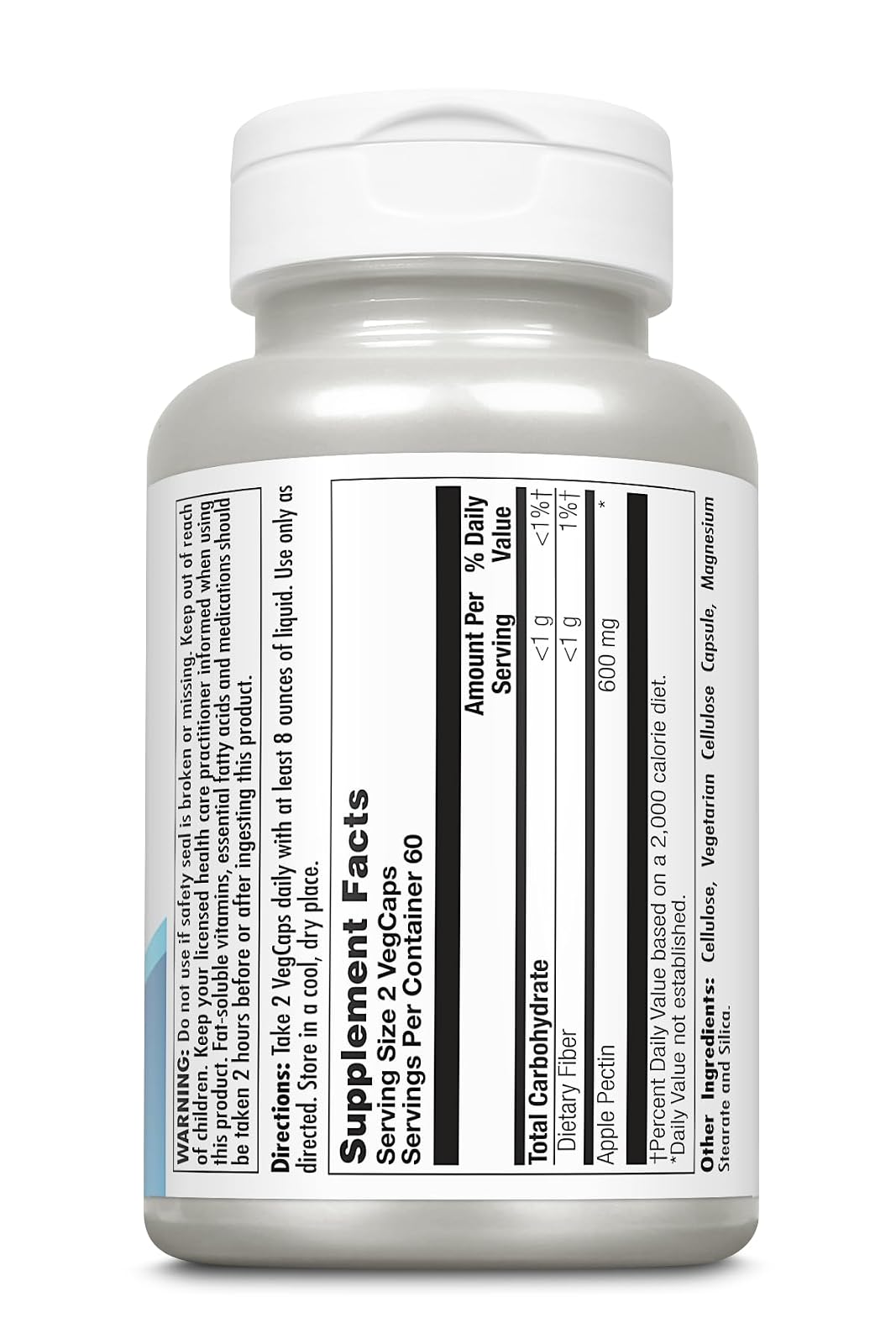 natural apple pectin supplement for digestion