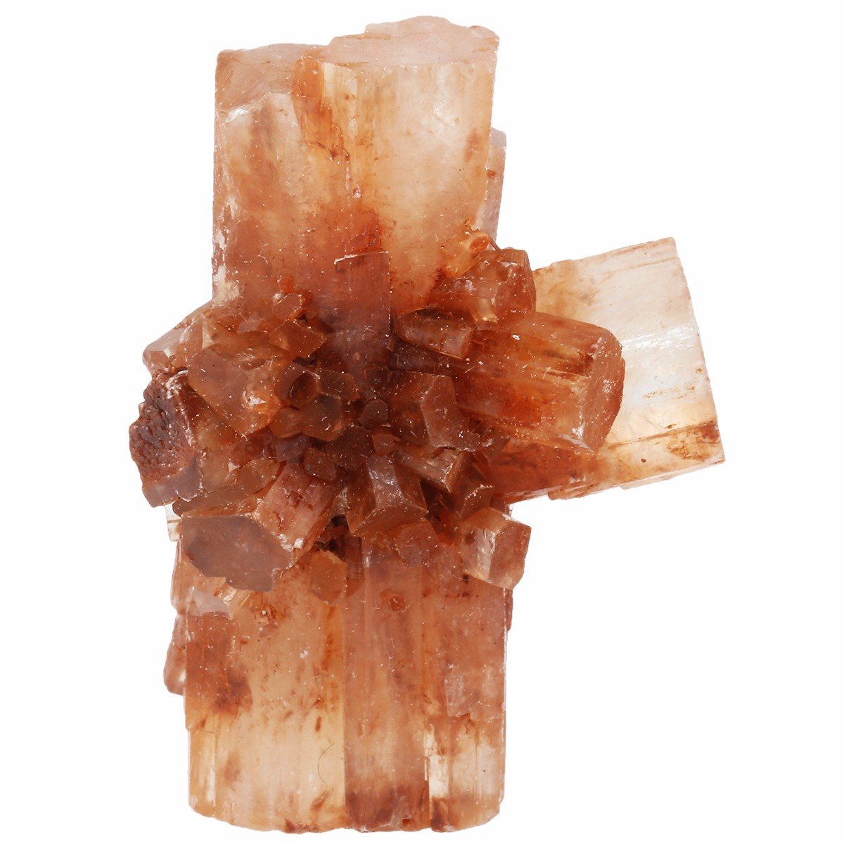 natural aragonite calcite cluster for home decor